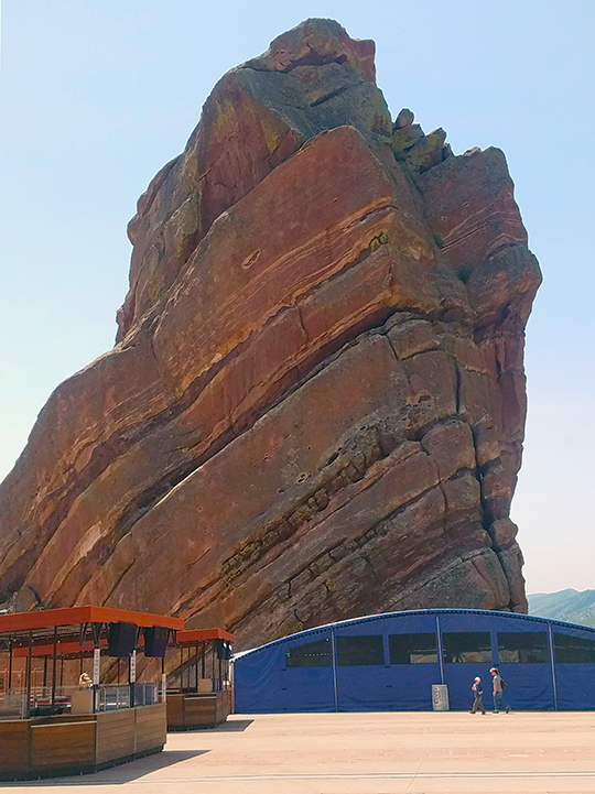 Rocking a concert at Red Rocks – Ride News/BLOG